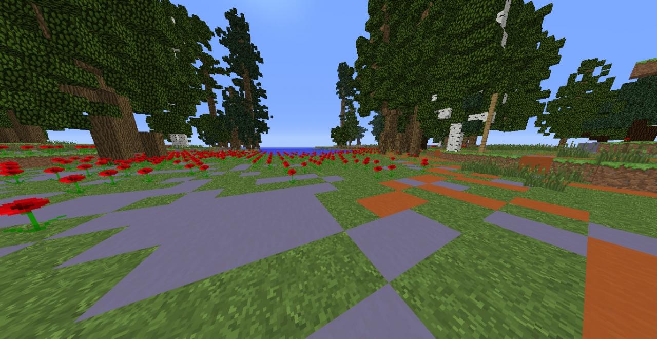 Circular Weird World Minecraft Map