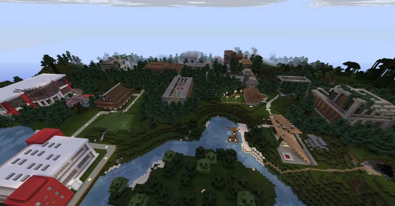 HQ Park - Leisure Park Minecraft Map