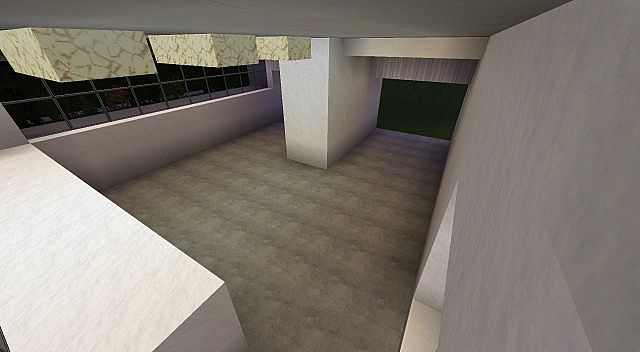 Mirrored-a one person modern home Minecraft Map