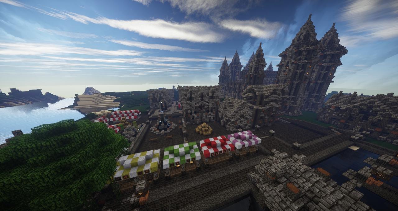 Medieval City Minecraft Map