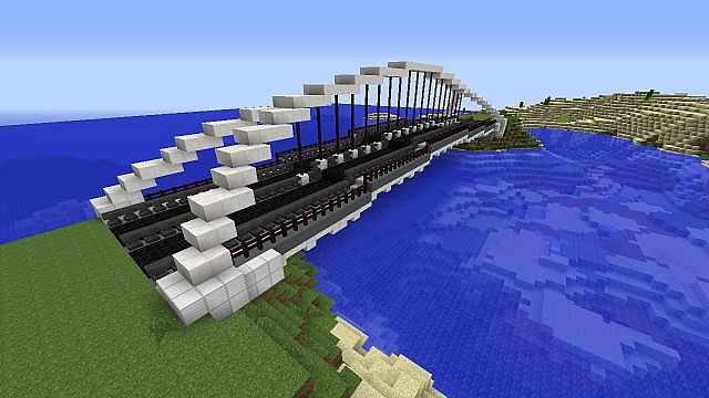 Modern Arch Bridge #2 Minecraft Project