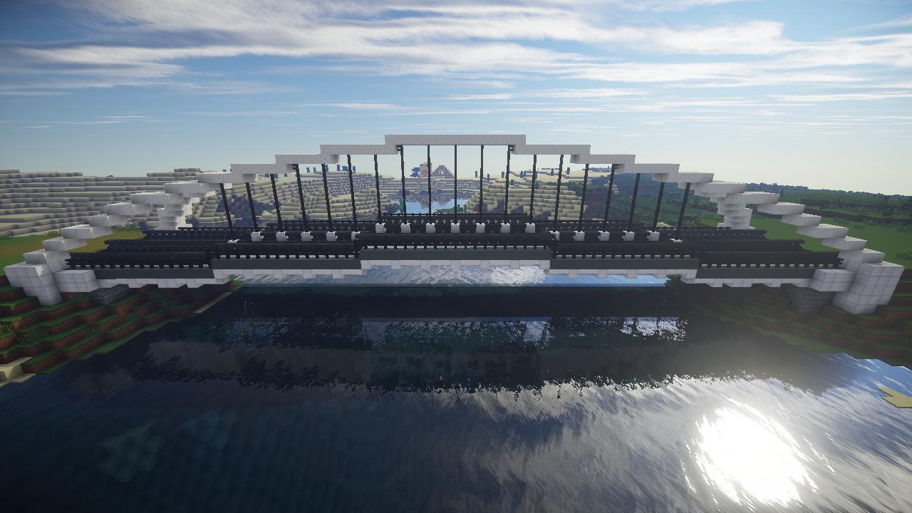 Modern Arch Bridge #2 Minecraft Map