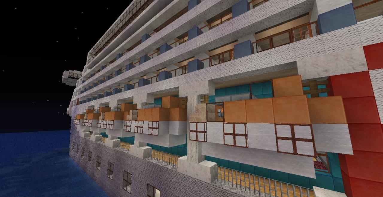 The Renovatio - Luxury Cruise Ship [FULL INTERIOR] Minecraft Map