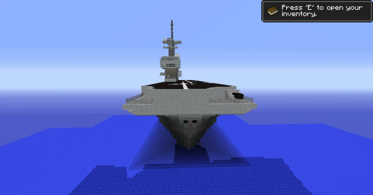 USS Mistral Minecraft Map
