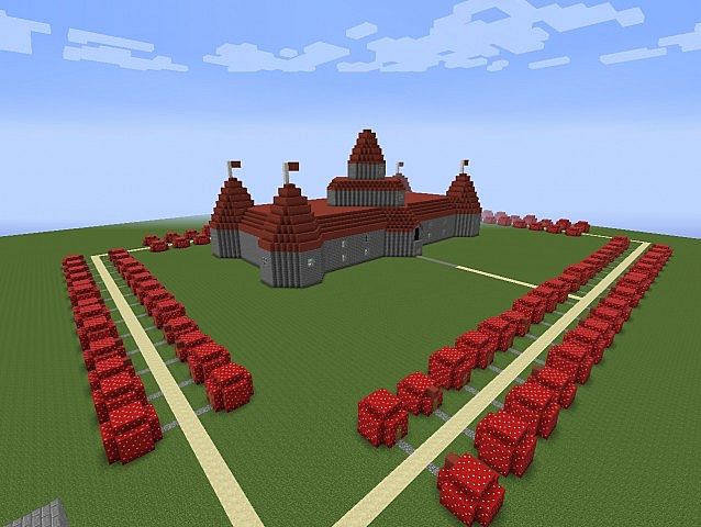 Peach's Castle Minecraft Map