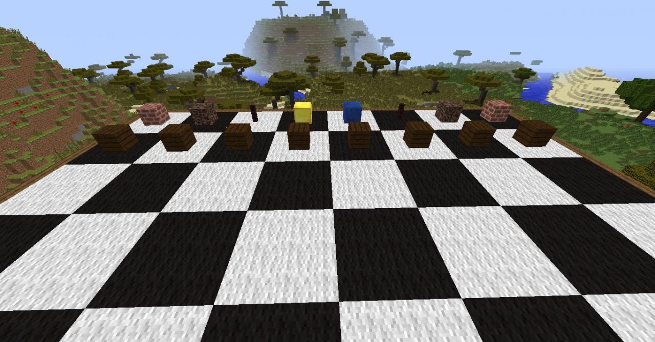Chess Set Minecraft Map