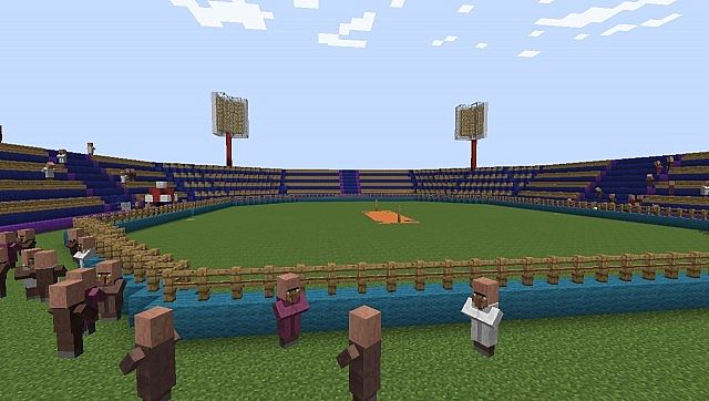 Cricket Stadium Minecraft Map