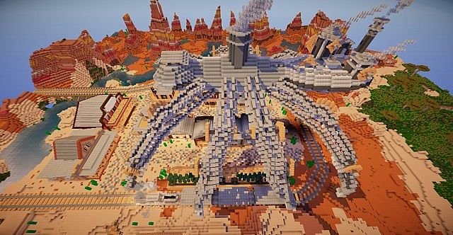 Wild wild West Town (Movie) Minecraft Map