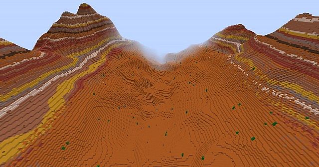 Canyon Terrain Minecraft Map