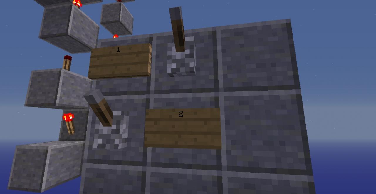 [SlimeBlock] [1.8]Fast multifloor elevator (12m/s) (compact) Minecraft Map