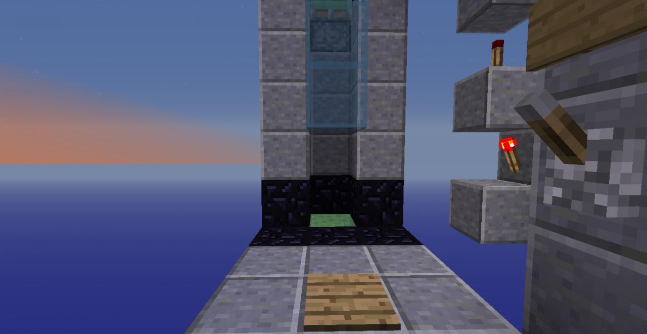 [SlimeBlock] [1.8]Fast multifloor elevator (12m/s) (compact) Minecraft Map