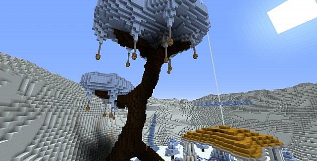 Small Snow Spawn Minecraft Map