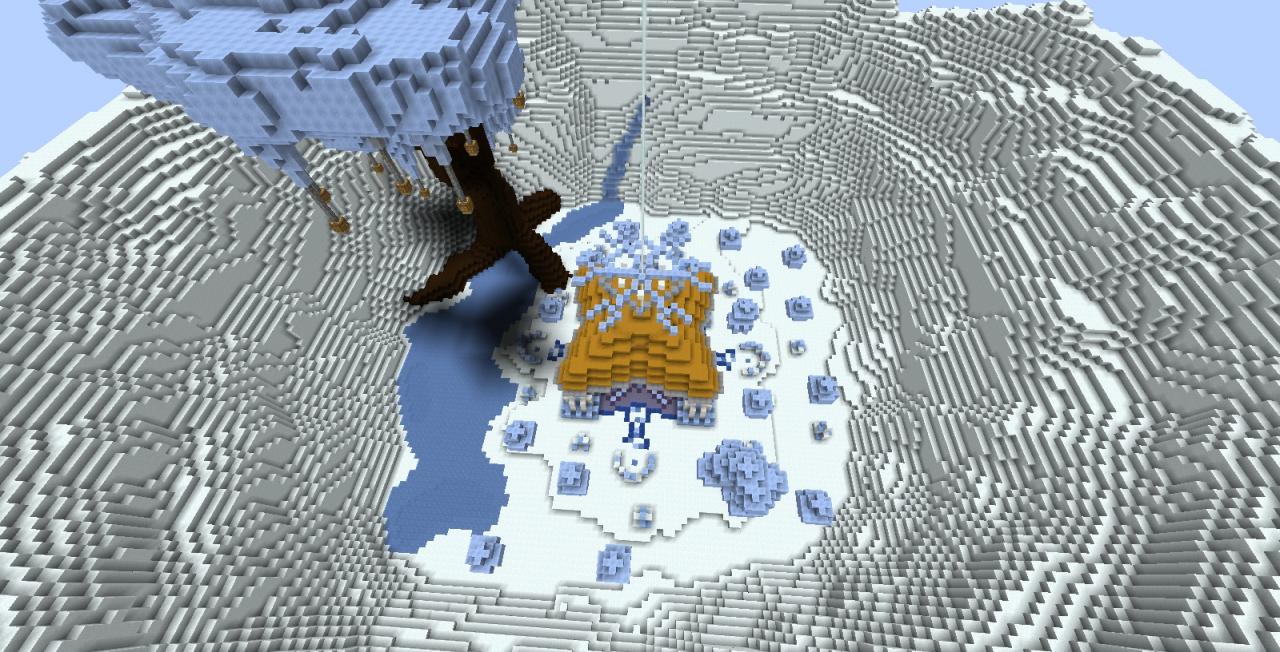 Small Snow Spawn Minecraft Map