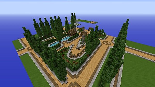 Creative Server Spawn Minecraft Project