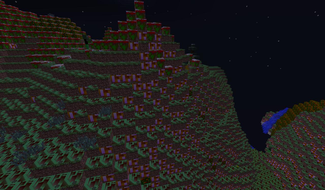 MC on uhh, well.. Trippin' Texture Pack! Minecraft Texture Pack