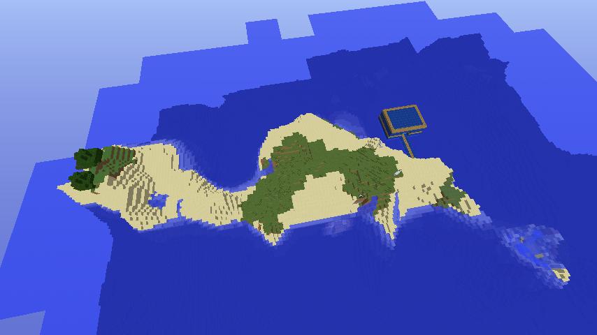 Survival island Challenges Minecraft Map