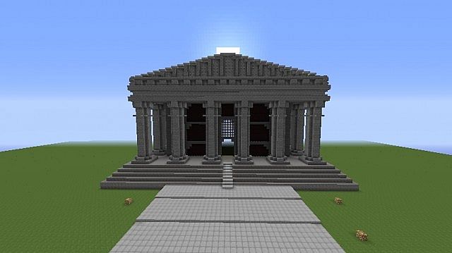 greek temple Minecraft Map