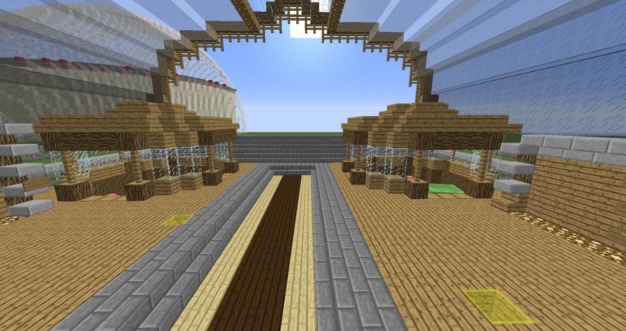 My server Structures. Minecraft Map