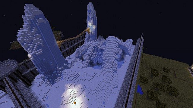 PaintBall Snow Map Minecraft Map
