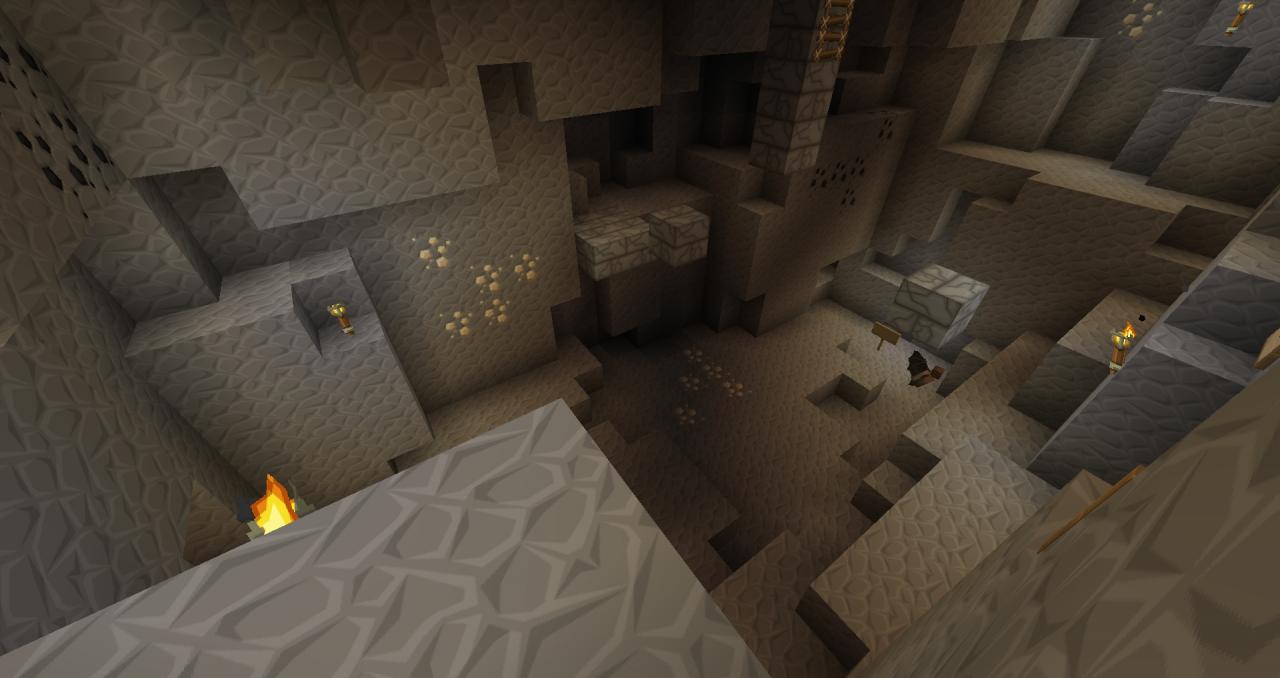 [PARKOUR/PUZZLE/ADVENTURE] "Cave Escape" Minecraft Map