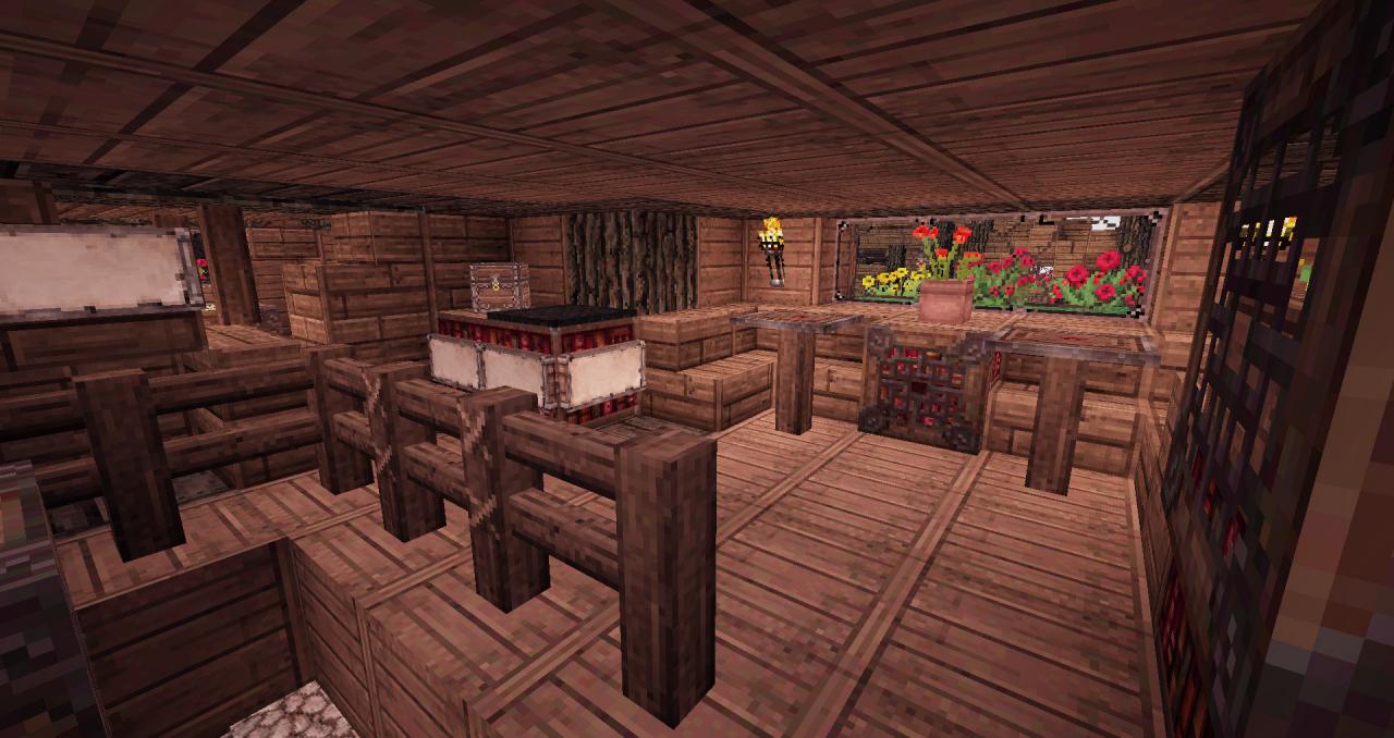 Medieval pub/hotel Minecraft Map