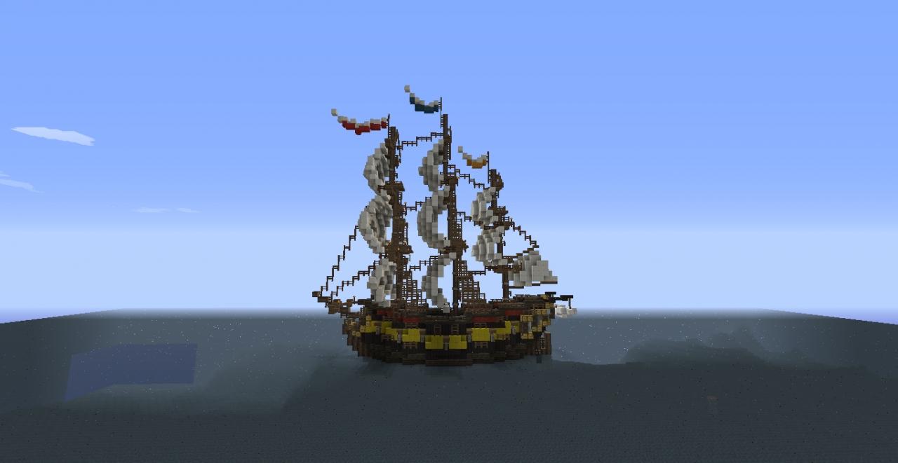 HMS Surprise! Minecraft Map