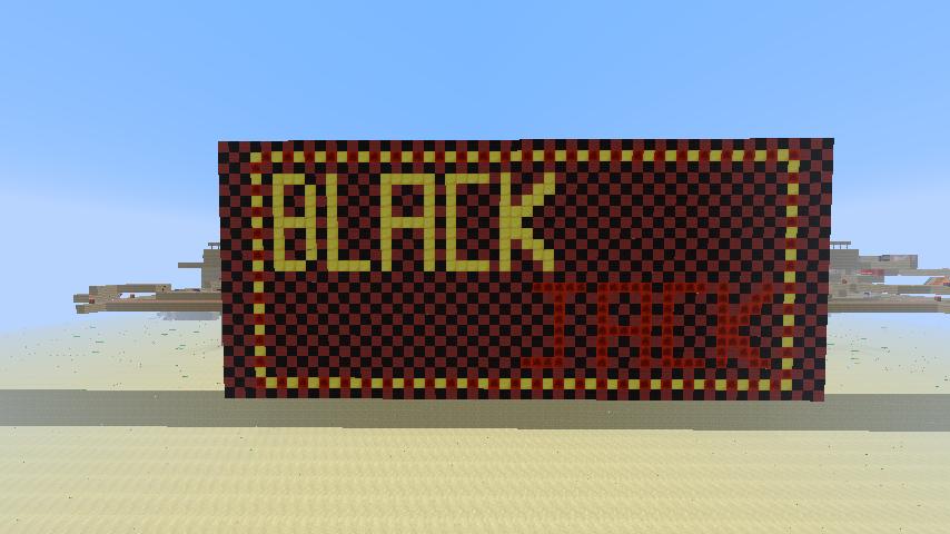 Blackjack in Minecraft (2 player) Minecraft Map