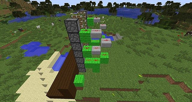 Big redstone door. Minecraft Map