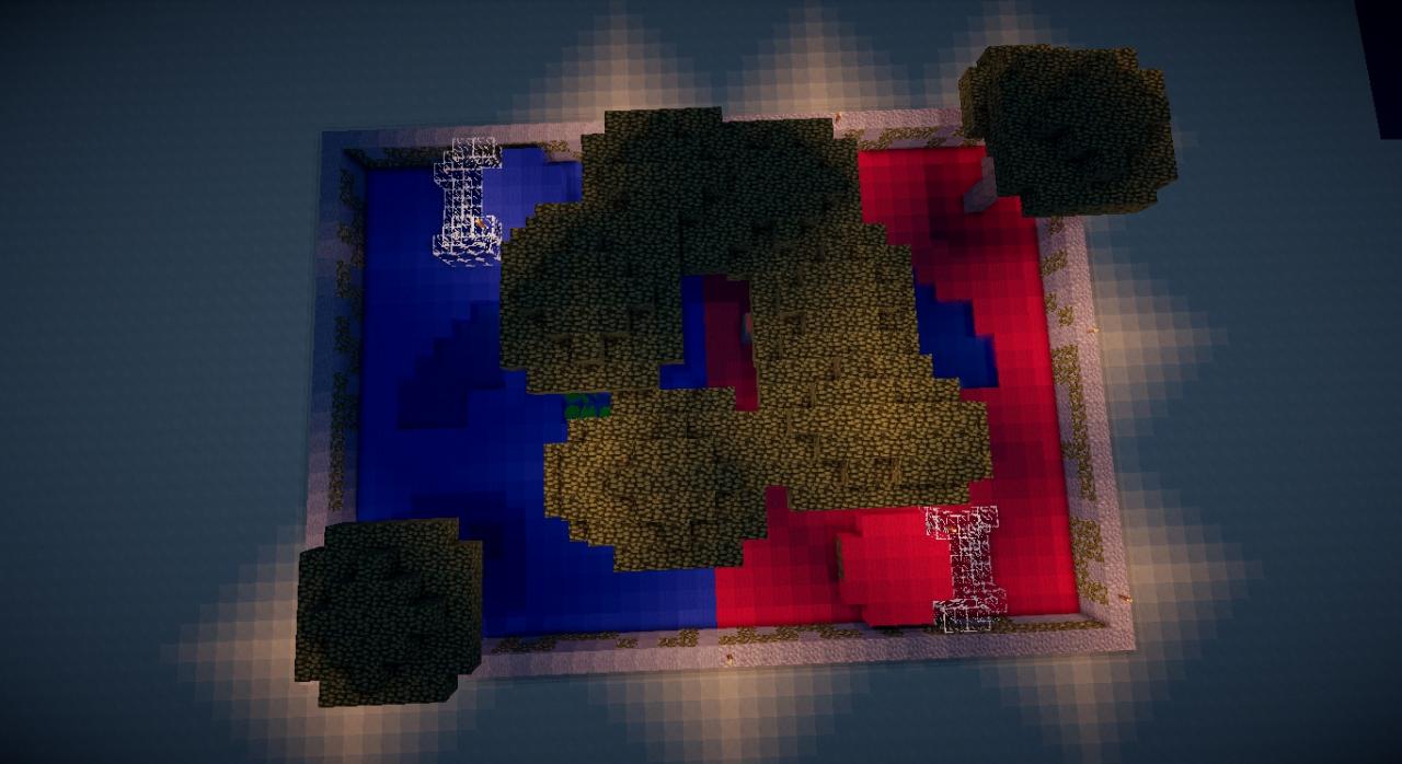Turf Wars Map - Overgrowth Minecraft Map