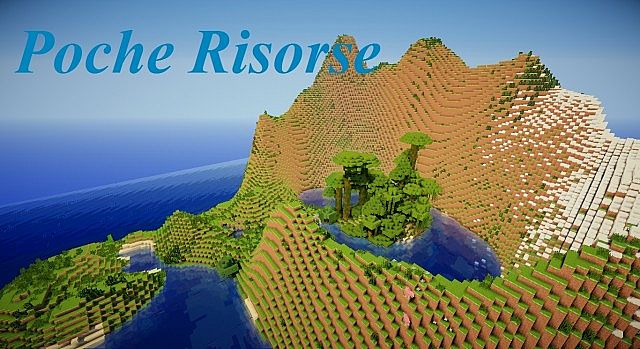 Poche Risorse - Custom Terrain #2 Minecraft Map