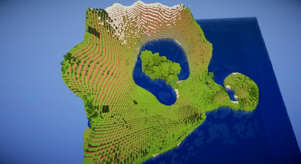 Poche Risorse - Custom Terrain #2 Minecraft Map