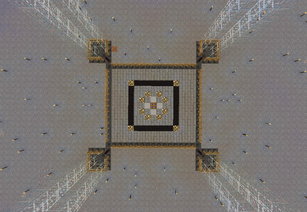 Big,Yet Simple,Mob Spawner Design. Minecraft Map
