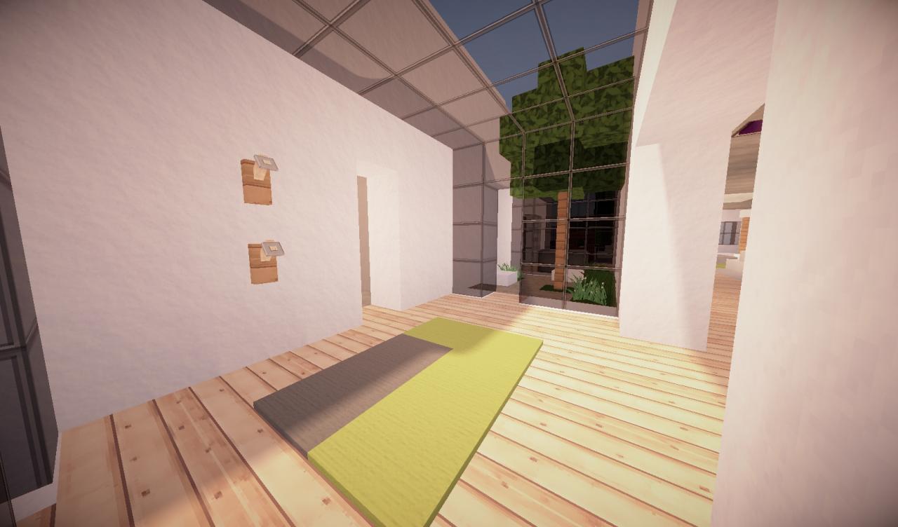 With Light | Modern House Minecraft Map
