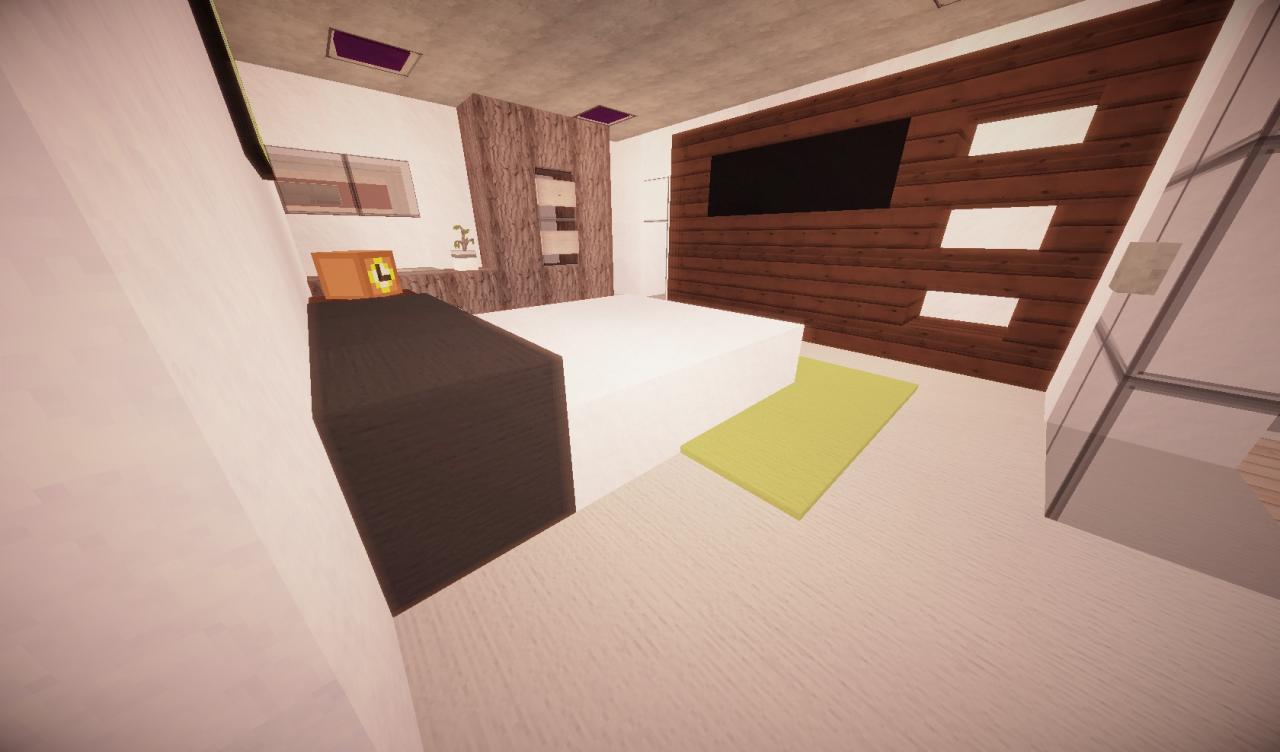 With Light | Modern House Minecraft Map