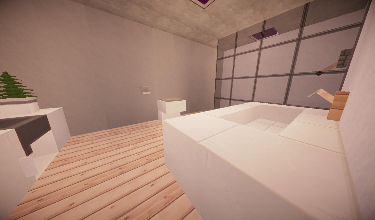 With Light | Modern House Minecraft Map