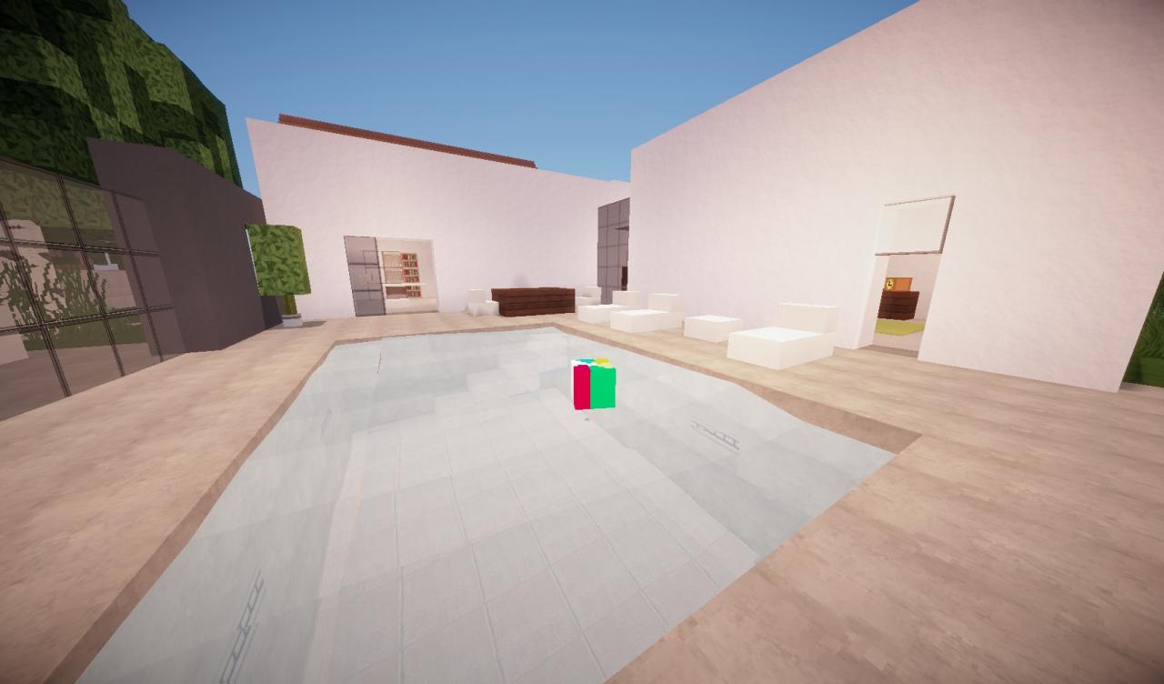 With Light | Modern House Minecraft Map