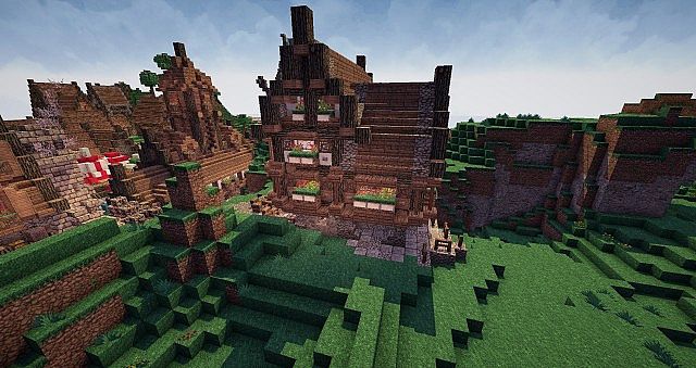 Medieval pub/hotel Minecraft Map