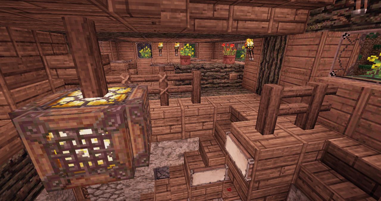 Medieval pub/hotel Minecraft Map