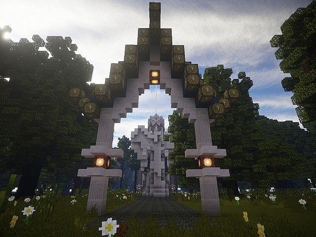 Haven Forest Shrine Minecraft Project