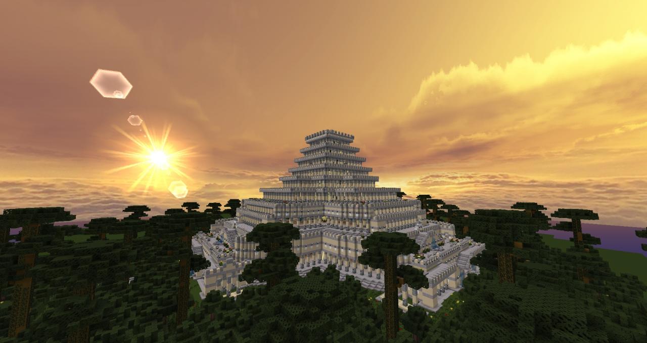 Sand Temple Minecraft Map