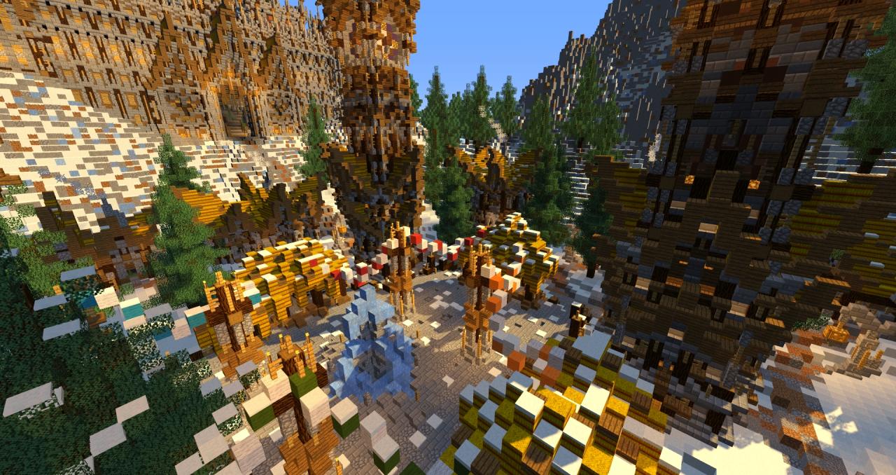 Eclozion MMORPG Project - La vallée de Khronan ! Minecraft Map