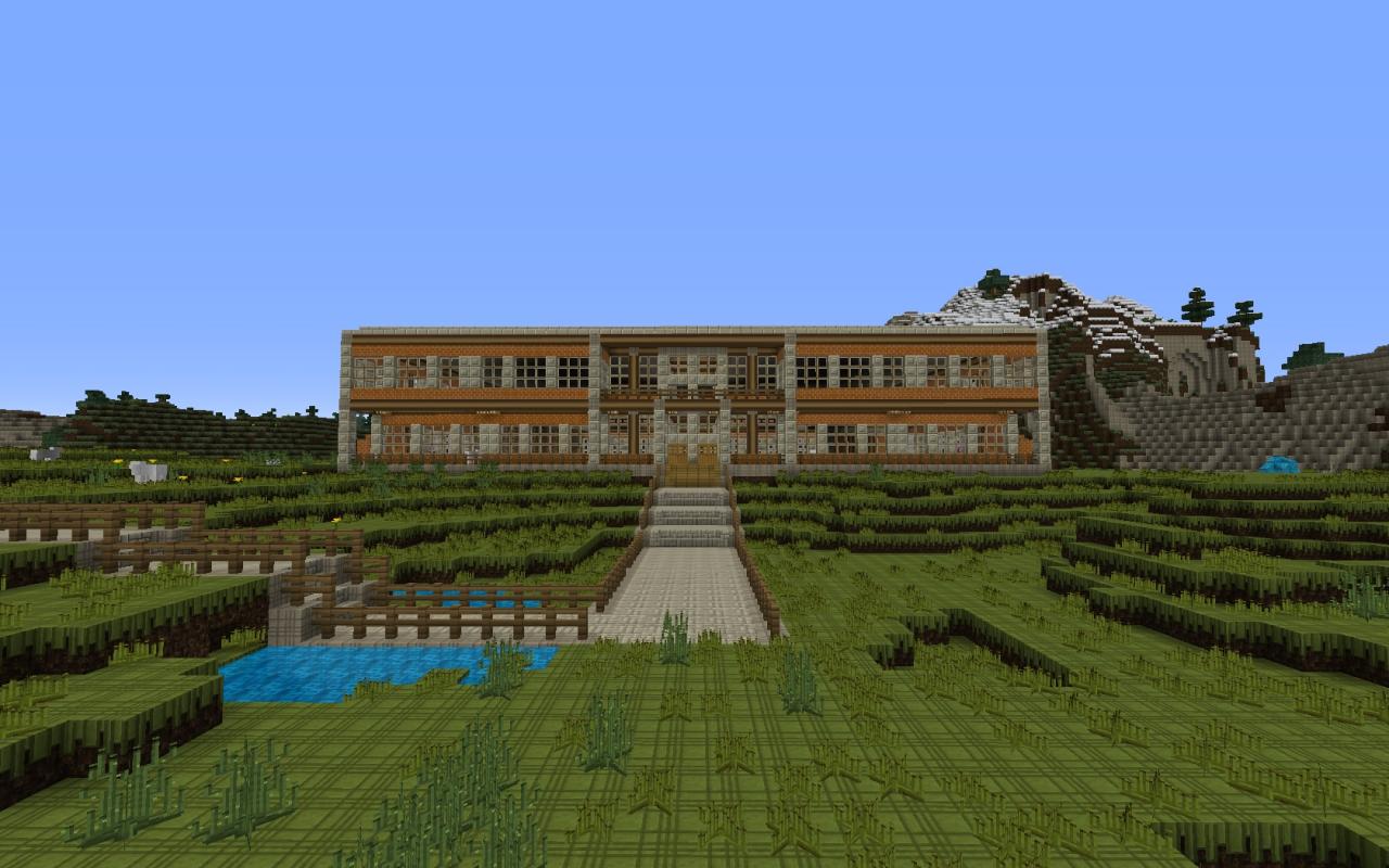 Plantation & Mansion Minecraft Map