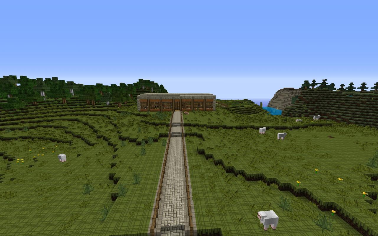 Plantation & Mansion Minecraft Map