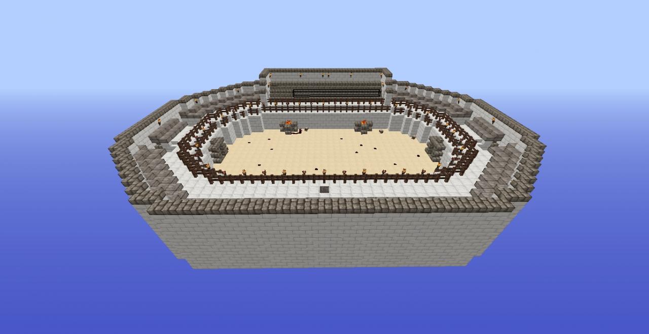 Pvp Arena Minecraft Map