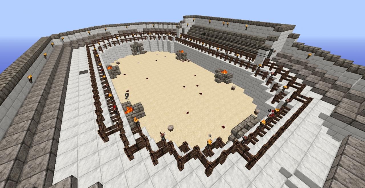 Pvp Arena Minecraft Map