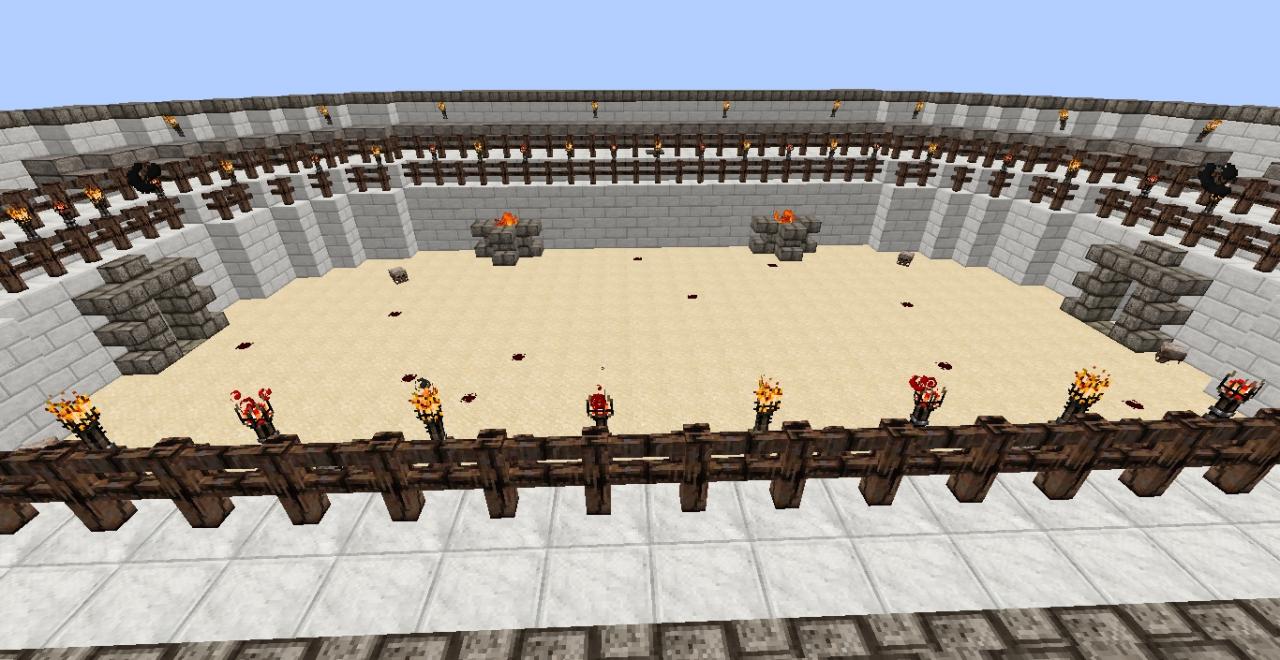 Pvp Arena Minecraft Map
