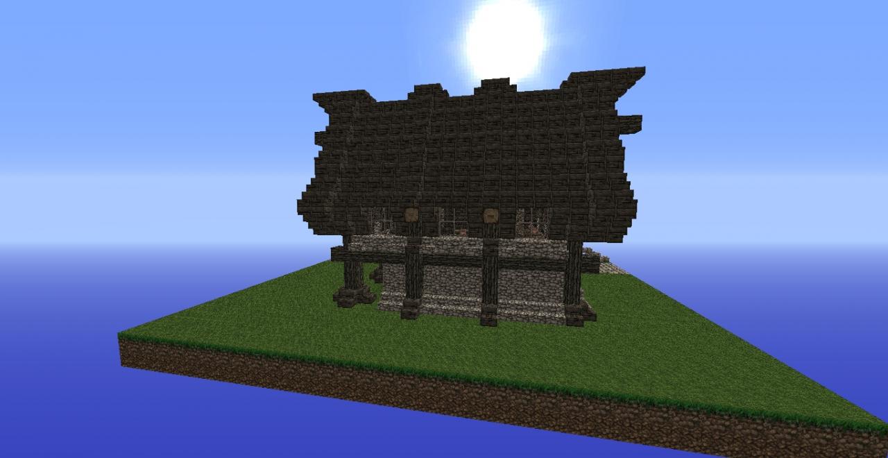 Small medieval shop Minecraft Map