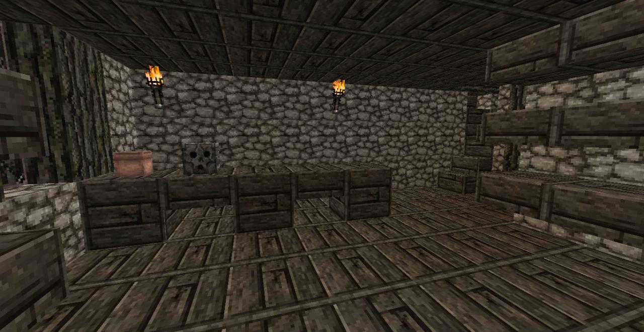 Small medieval shop Minecraft Map