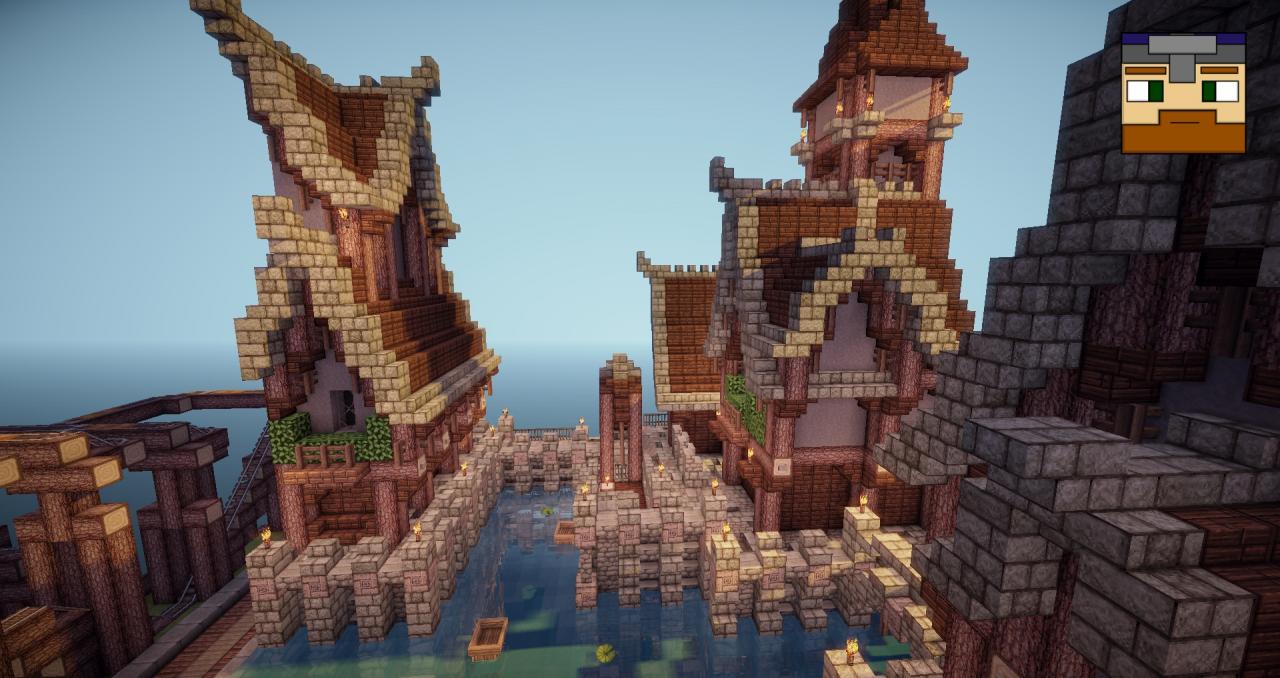 Epic Medieval Village - GuildCraft Creative - TheJovi Minecraft Map