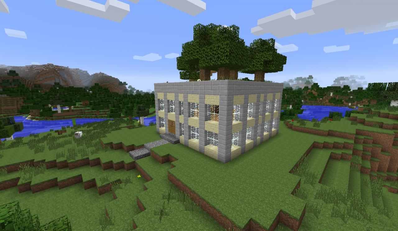 Rooftop Garden Caf'e Minecraft Map